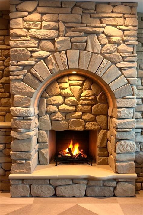 24 Stacked Stone Fireplace Ideas For Rustic Warmth