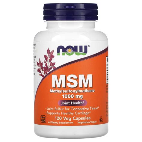 Msm Methylsulfonylmethane Benefits At Rita Skelley Blog