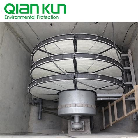 Continuous Decontamination Filtration Rotary Disc Filter For Effluent