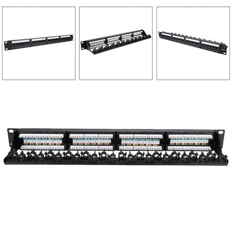 Gold Plated Port Mountable Data Patch Panel Hig Vicedeal