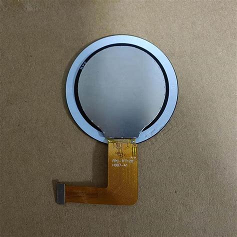 1 28 inch round tft lcd 240x240 ips display