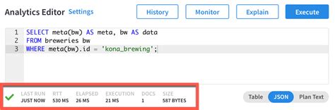 Analytics Workbench Couchbase Docs Analytics Workbench Couchbase Docs