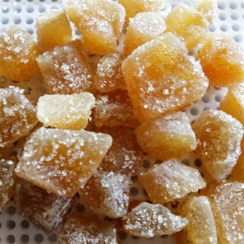Crystallized Ginger Dried Crystal Ginger Dried Organic Ginger Chunk