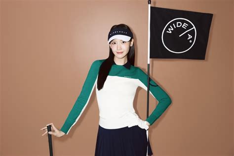 와이드앵글 새로운 모델 윤아 화보 및 가을여성골프웨어 가을 여자 골프복 추천 네이버 블로그
