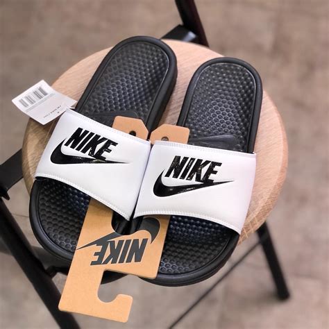 Nike Benassi Jdi White Black