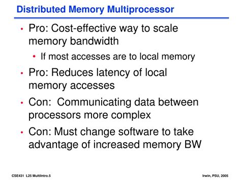 ppt introduction to multiprocessors powerpoint presentation free