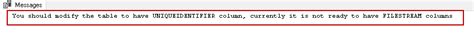 sql server filestream queries and filegroups