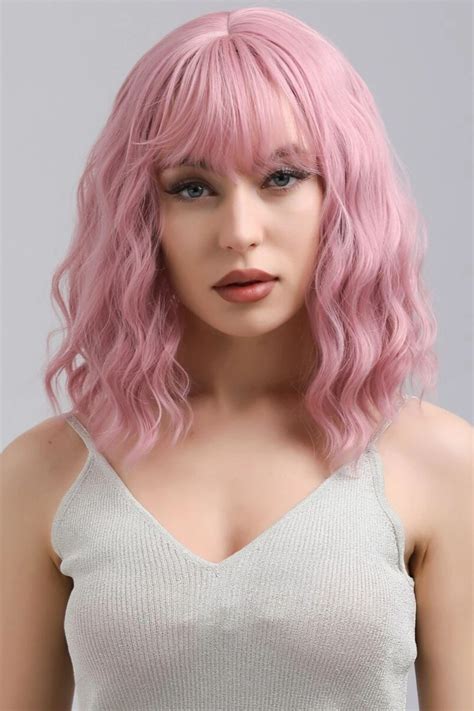 35 Beautiful Pink Hair Ideas To Inspire You A New Look Short Wavy