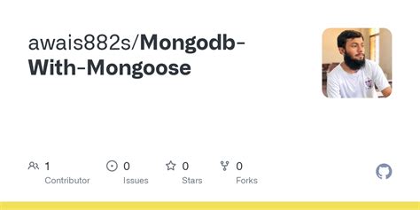 Github Awais882smongodb With Mongoose