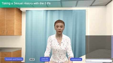 Taking Sexual History With Ps MedVR Education