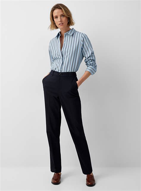 Womens Straight Leg Pants Simons Canada