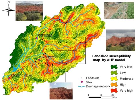 Landslide Susceptibility Map Based On Ahp Model Download Scientific Diagram