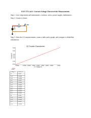 ECE Lab Docx ECE Lab Current Voltage Characteristic Measurements Step List
