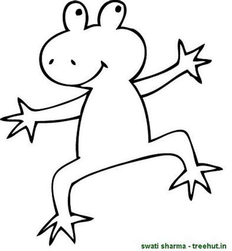 Tree Frog Outline Free Download On ClipArtMag
