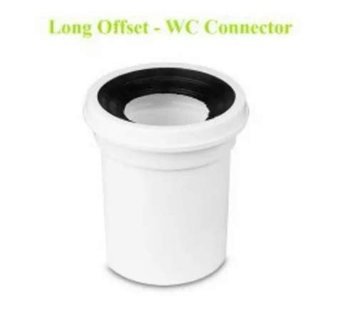 Plastic Wc Offset Connector For Toilet Cistern Thread Size 4 6 At 44 Piece In New Delhi