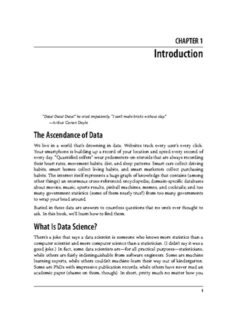 data science module 01 chapter 1 introduction “data data data ” he