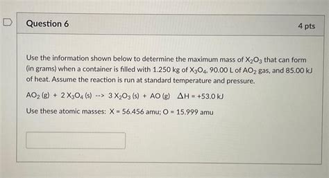Solved Use The Information Shown Below To Determine The Chegg Com