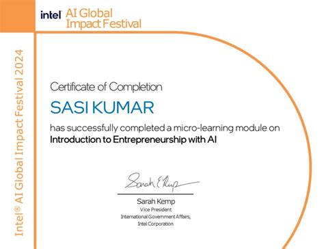 Sasi Kumar M サシ・クマール On Linkedin Ai Entrepreneurship Learning
