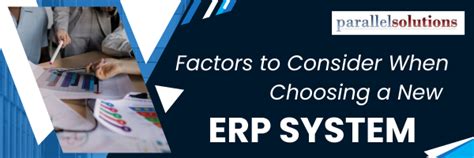 Factors To Consider When Buying A New Erp Solution