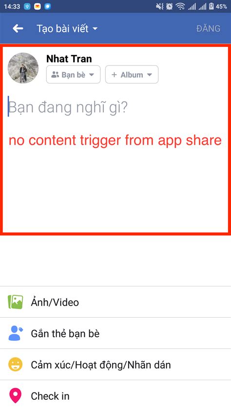 Share Component Not Working On App Android · Issue 19322 · Facebook