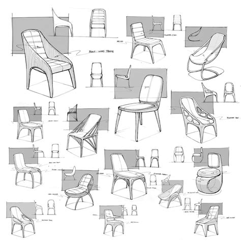Industrial Design Sketch Office Chair Design Furniture Design Sketches