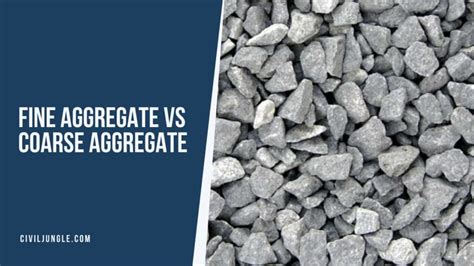Aggregates Difference Between Coarse And Fine How To Do Shape And Size Matter In Aggregate