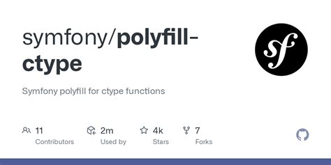 Github Symfony Polyfill Ctype Symfony Polyfill For Ctype Functions