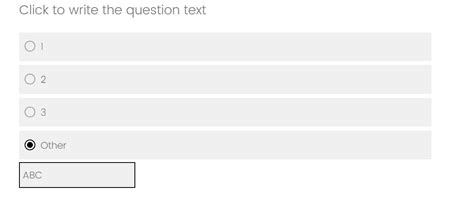 Piped Text From Multiple Choice Option Text Entry Xm Community