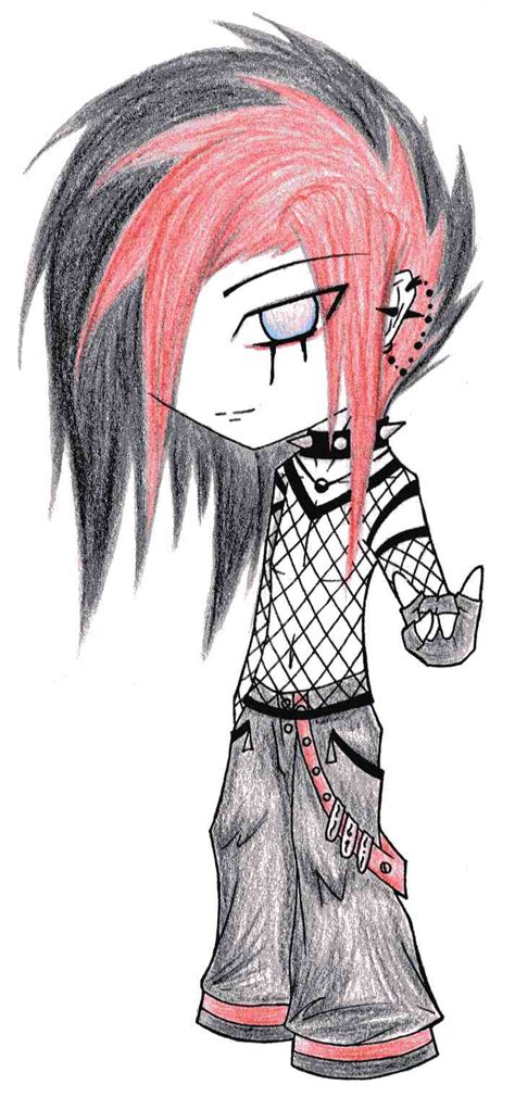 Scene Girl Sketch