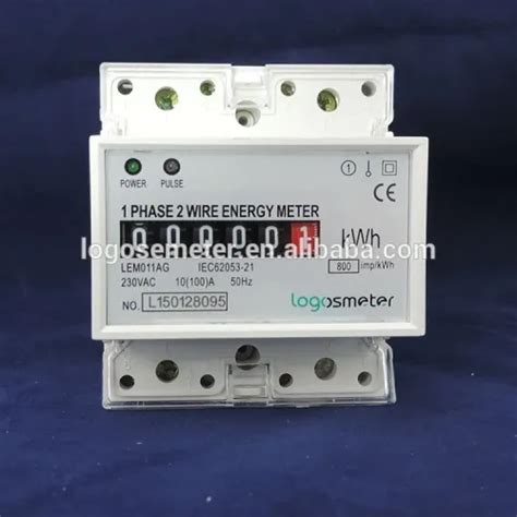 Single Phase Electric Meter High Quality Single Phase Electric Meter On
