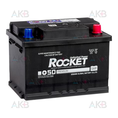 Купить Автомобильный аккумулятор Rocket 60Ah 650A обр. пол ...