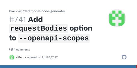 Add `requestbodies` Option To ` Openapi Scopes` · Issue 741