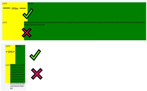 Css How Do I Prevent A Html Element From Enlarging When There Is Text