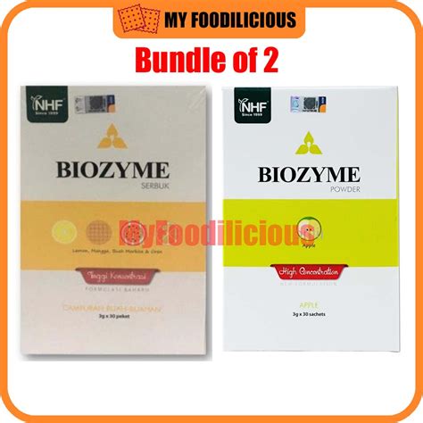 Nhf Biozyme Tropical Fruit Digestive Enzyme Apple Digestive Biozyme