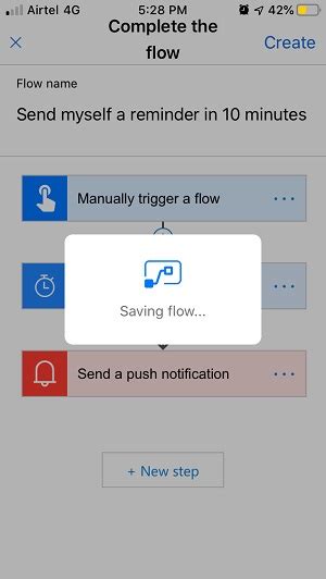 Microsoft Flow Mobile