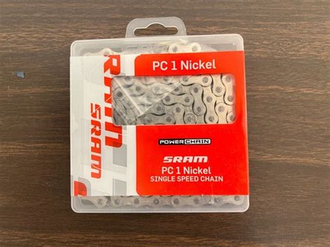 Sram Pc 1 Nickel Chain Single Speed Chain 114 Links W Snap Lock Ebay