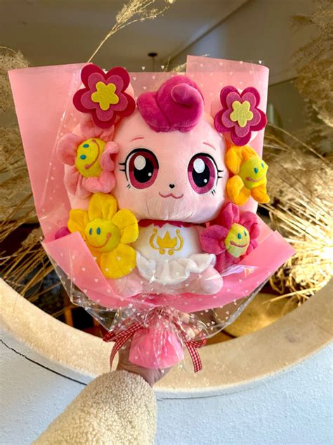 [정품] 캐치티니핑 하츄핑 꽃다발 인형 아이디어스