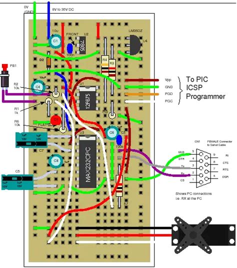 12f675 Tutorial 7 A Pic Based Servo Controller Controlling A Servo