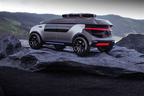 Futuristic Crossover Suv Explores A New Design Aesthetic With A