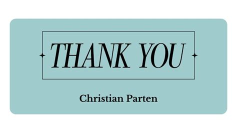 PPT Christian Parten A Highly Motivated Individual PowerPoint Presentation ID 13278306