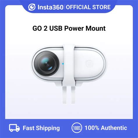 Insta GO USB Power Mount Mount GO Horizontally Ideal For FPV Drones Or Bike Helmets