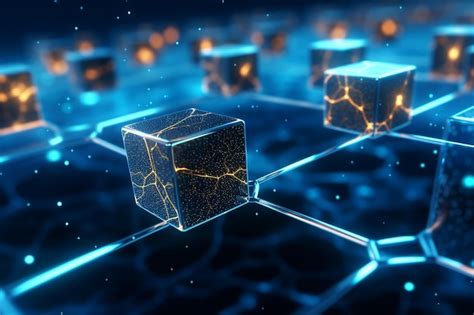 Premium Photo Blockchain Technology And Decentralized Systems