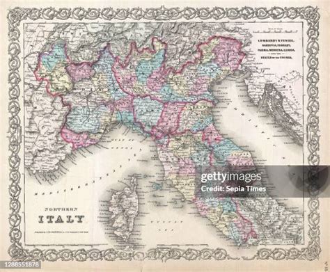 Map Of Italy Regions Photos And Premium High Res Pictures Getty Images