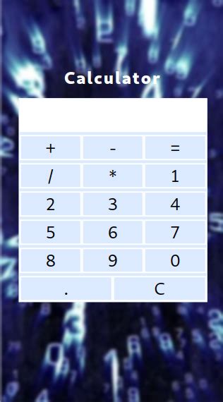 Github Milanm98basic Calculator React Tailwind Basic Calculator