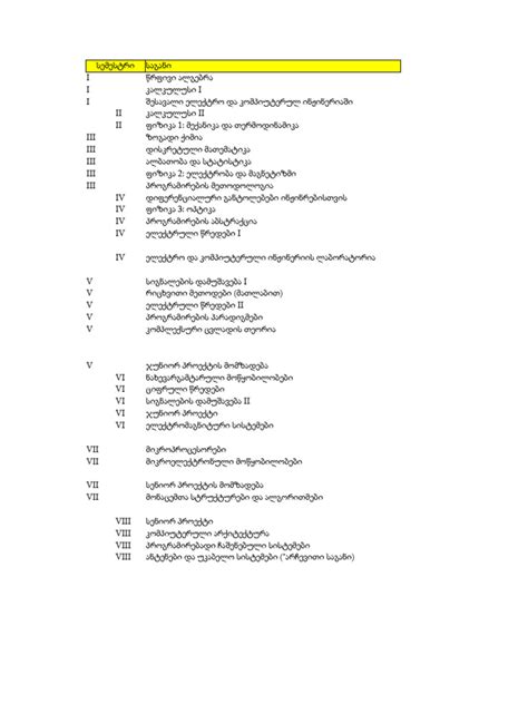 პრერეკვიზიტები ელექტრო და კომპიუტერული ინჟინერია Pdf