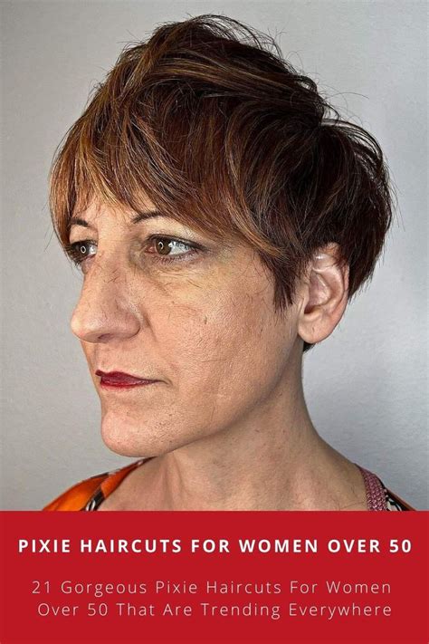 43 Trendiest Pixie Haircuts For Women Over 50