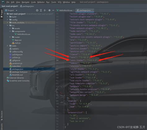 使用vue Cli初始化一个vue2的项目后，在该项目中引入sass编写css样式的步骤及踩坑vue Sass Csdn博客