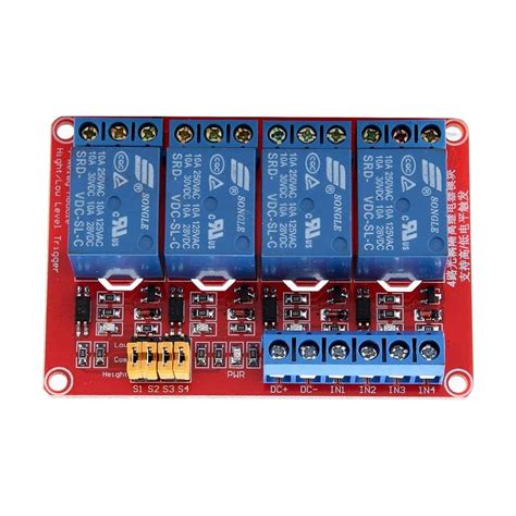 Channels V Relay Module High And Low Triggering RoboticsDNA