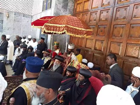 ብፁዕ ወቅዱስ አቡነ ማትያስ ቀዳማዊ ፓትርያርክ ርእሰ ሊቃነ ጳጳሳት ዘኢትዮጵያ ሊቀ ጳጳስ ዘአክሱም ወእጨጌ ዘመንበረ ተክለሃይማኖት ከብፁዓን አበው ሊቃነ