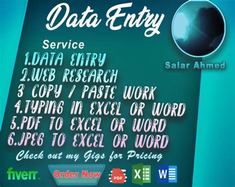 Do Data Entryweb Scrapingfile Conversion And Copy Paste By Salarahmed17 Fiverr